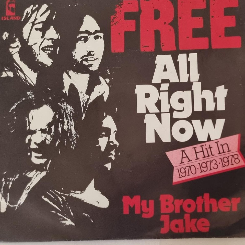 Free - All Right Now 7'' Vinyl Germany | eBay