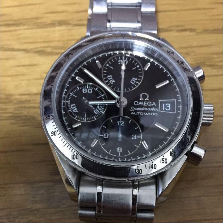 Omega Speedmaster Rare Overhaul Date Black Automatic … - Gem