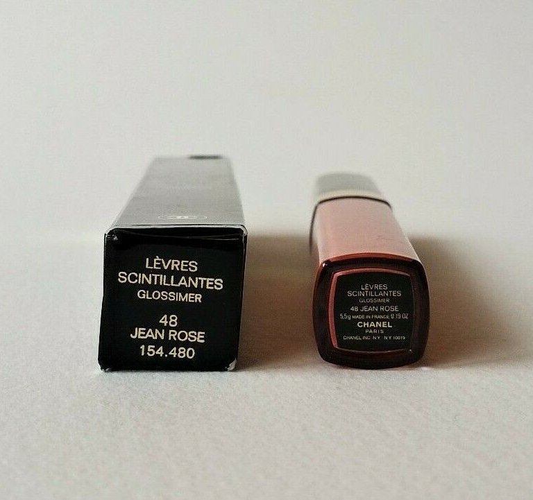 CHANEL Glossimer Brillant Extreme Lip Gloss 48 JEAN ROSE (a) | eBay