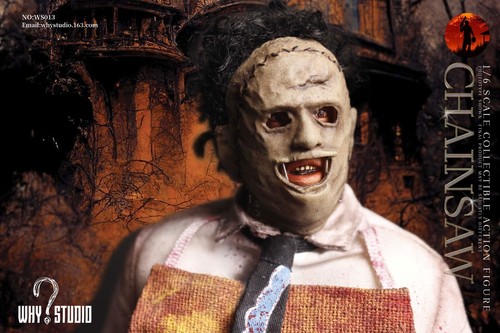 Preorder WHY STUDIO WS013 1/6 Texas Chainsaw Butcher 12" Action Figure ...