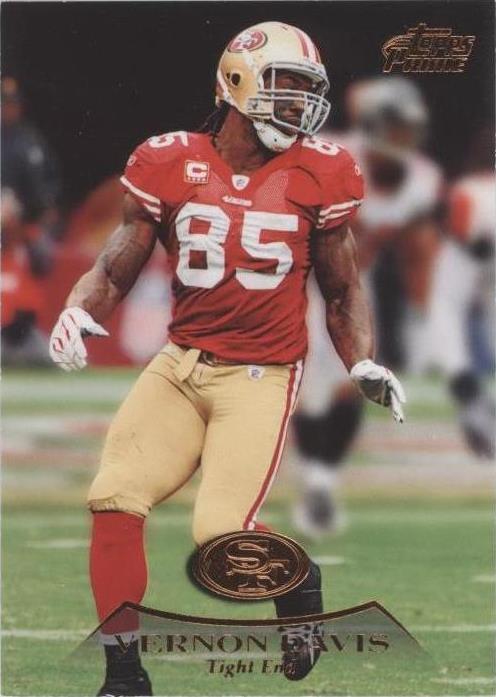 2010 Topps Prime - Vernon Davis #124 Bronze /1379 for sale online | eBay