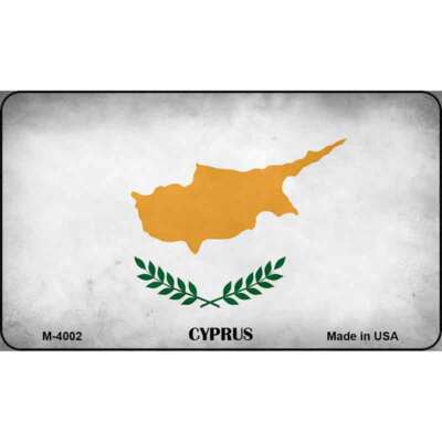 Cyprus Flag Novelty Metal Magnet M-4002 | eBay