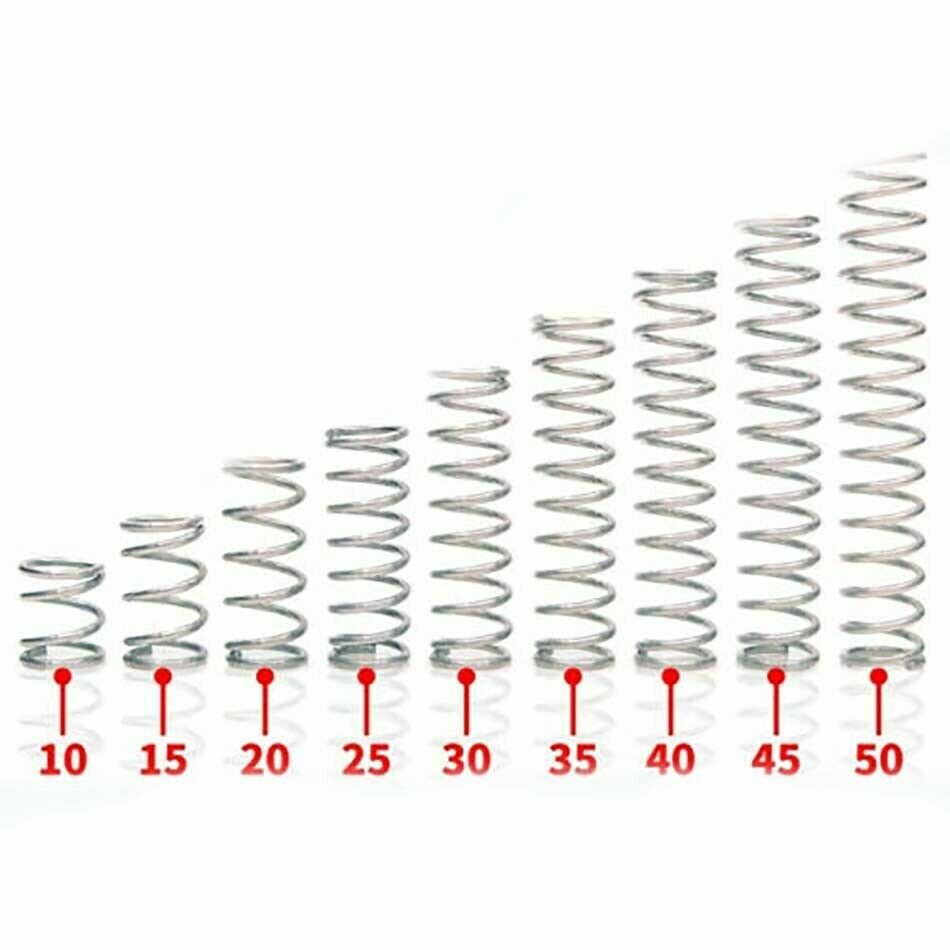 Stainless Steel Spring Compression Spring Wire Dia.1mm L:10-50mm OD 6/7 ...