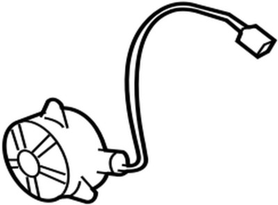 16363-28400 Toyota Motor, cooling fan, no.2 1636328400, New Genuine OEM ...