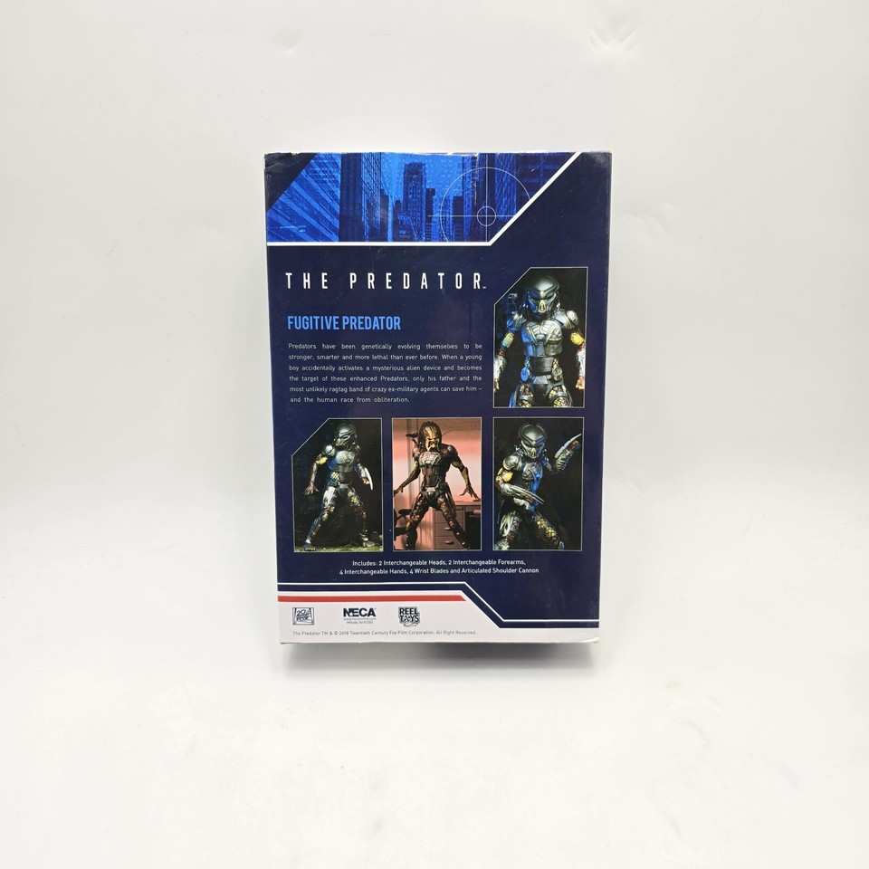 NECA The Predator FUGITIVE PREDATOR 7" Action Figure NIB Factory Sealed ...