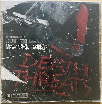 MICKEY DIAMOND X SADHUGOLD Death Threats Vinyl LP #90/10 New & Sealed ...