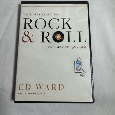 The History of Rock and Roll Volume 1 1920 1963 Ed Ward Audiobook Audio ...