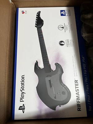 PDP PlayStation Riffmaster - Wireless Guitar Controller for PS5, PS4 ...