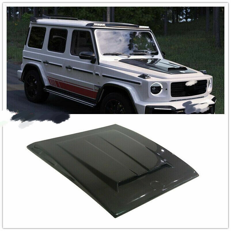 Real Carbon Fiber Bonnet Hood for Mercedes Benz G Wagon W463 G500 G550 ...