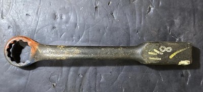 PROTO 1 1/8 Offset STRIKING Hammer Slug WRENCH Tool 12 Point HEAVY DUTY ...
