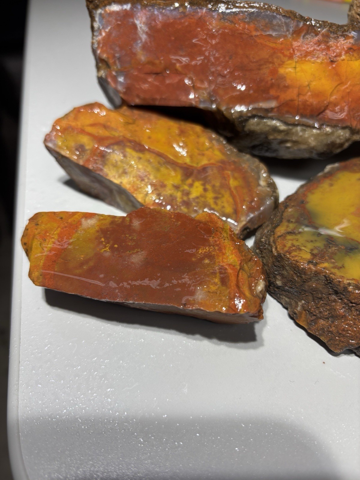 San Rafael Swell Jasper, Utah High End Gem Quality Rock~stone Knapping ...