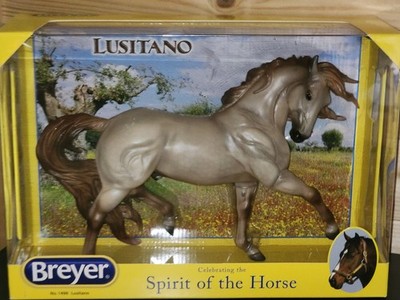 2014 New Breyer Lusitano #1498 Spirit of the Horse Stallion Red Roan ...
