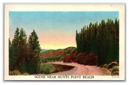Generic Scenic Greetings Hunts Point Beach Nova Scotia NS UNP WB ...