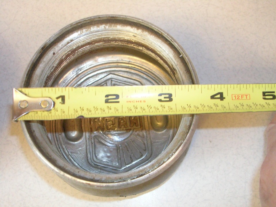 Two 1920's Nash Hub Cap Grease Dust Wheel Cover Vintage with Screw on ...