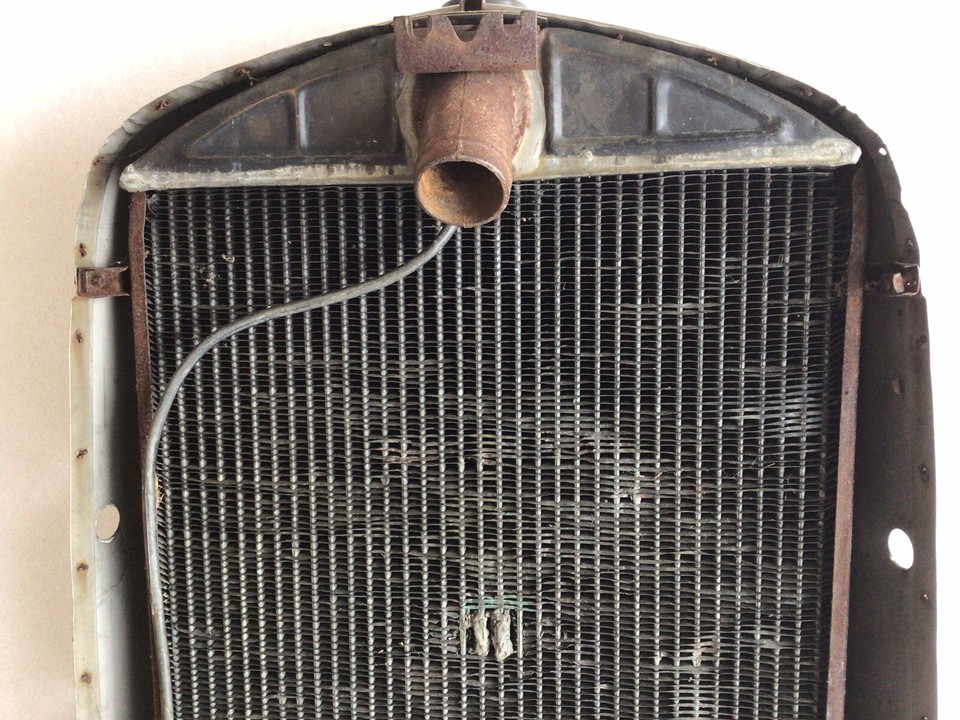 1930 1931 Model A Ford Radiator Shell Grille & Radiator Original Panel ...