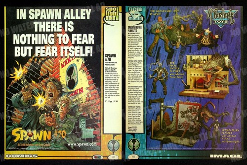 Spawn Image Comics 1997 McFarlane Toys Figures Print Magazine Ad Poster ...