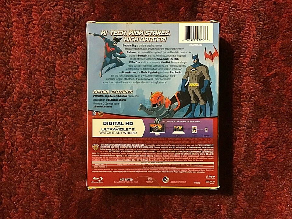 Batman Unlimited Animal Instincts : Blu-ray + DvD Box Set / Exclusive ...