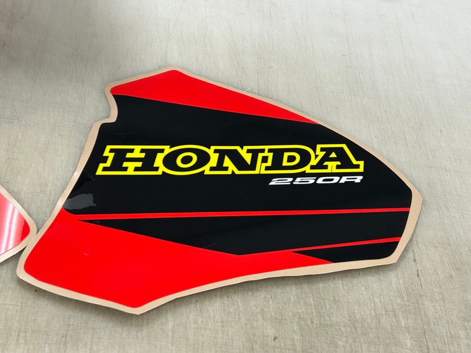 HONDA XR250 XR 250 TANK DECALS GAS TANK GRAPHICS STICKERS THICK 21 MIL ...