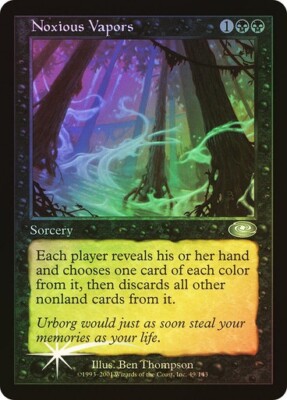 Planeshift MTG FOIL Noxious Vapors Magic | eBay