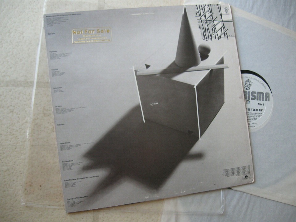 HAWKLORDS hawkwind 1978 "25 YEARS ON" NM+/M? ORGL VNTAGE US WHITE LABEL ...