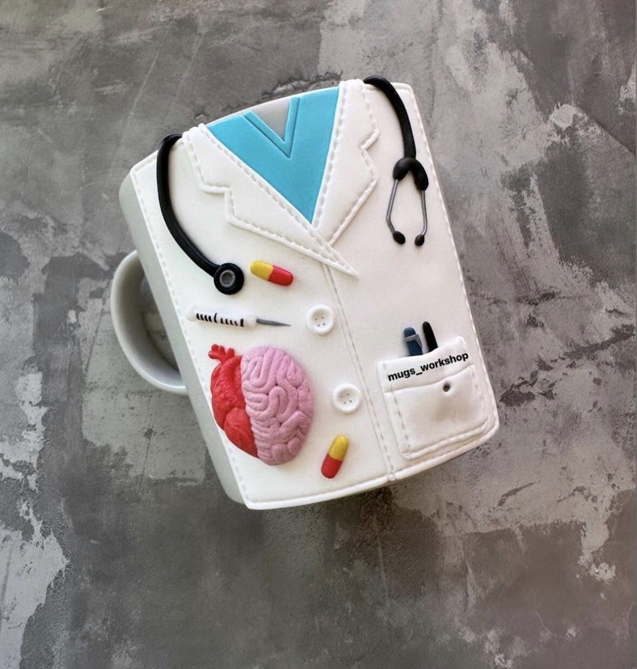 Doctor Coffee Mug Cup Gift Medical Coworker Hospital Medicine ...