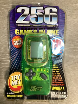 ELECTRONIC POCKET ARCADE 256 GAMES IN ONE SEALED | eBay
