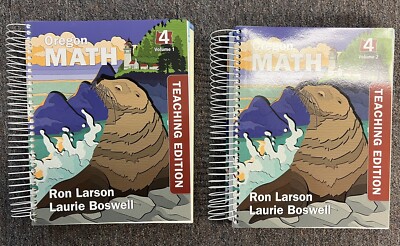 BIG Ideas Math Grade 4 Teacher Editions | eBay