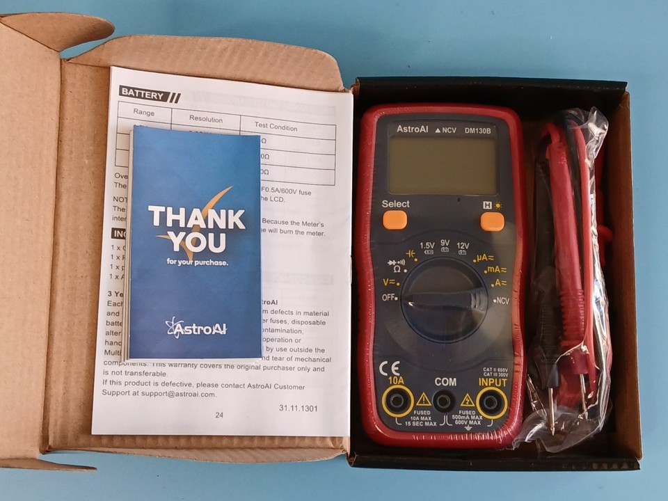 AstroAI True RMS Digital Multimeter 4000 Count New Open Box | eBay