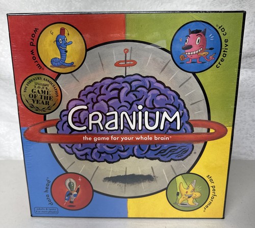 Cranium The Game 4 Your Whole Brain 1998 Game Board Of The Year New ...