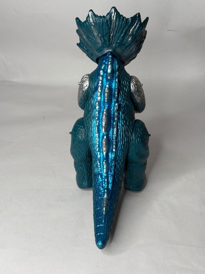 MARUSAN 450 JIRASS 12” B.O. Tin Toy Style GODZILLA Sofubi Signed Eiji ...
