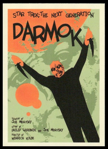 Darmok 2016 Rittenhouse Star Trek: The Next Generation Portfolio Prints ...