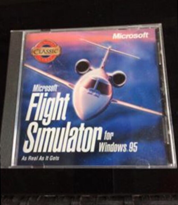 Classic Games - Microsoft Flight Simulator for Windows 95 772040793234 ...