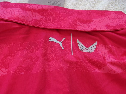 PUMA Golf Mens Volition Bandana Stripe Fashion Polo Shirt Ski Patrol M ...