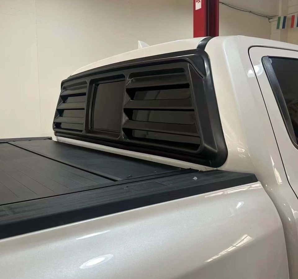 Rear Window Louver Scoops Cover Windshield Accessories For 19-23 Ford ...