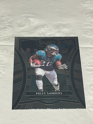 2019 SELECT #102 MILES SANDERS PREMIER LEVEL ROOKIE RC EAGLES ...