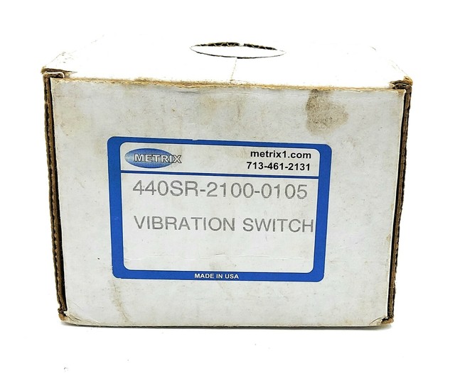 Metrix 440 Electronic Vibration Switch 200-230 VAC Take out for sale ...