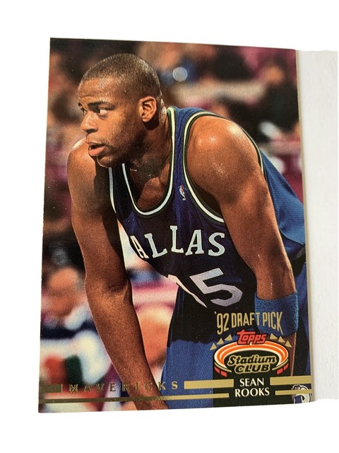 1992-93 Topps Stadium Club - #325 Sean Rooks (RC) for sale online | eBay