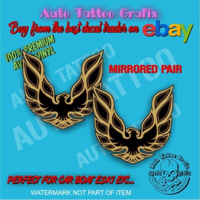 FIRE BIRD TRANS AM Decal Sticker The Bandit Vintage HOT ROD DECALS ...