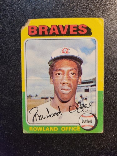 1975 Topps Rowland Office Rookie Atlanta Braves #262 | eBay