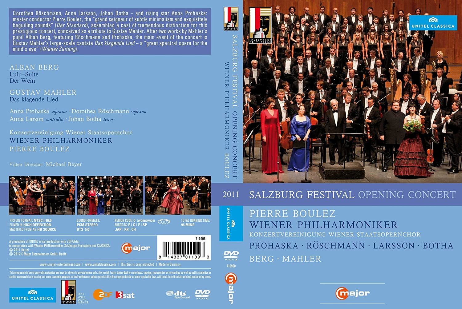 Salzburg Opening Concert 2011 (DVD) Johan Botha Anna Larsson Anna ...