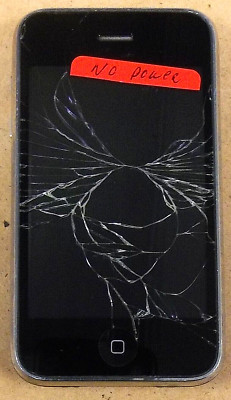 Apple iPhone 3GS / A1303 - Black and Silver ( AT&T ) iOS Smartphone | eBay