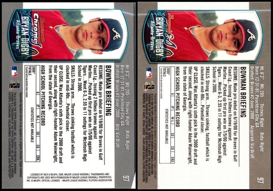 Bryan Digby (2) Card Lot - LAST CHANCE – DON’T MISS OUT! | eBay