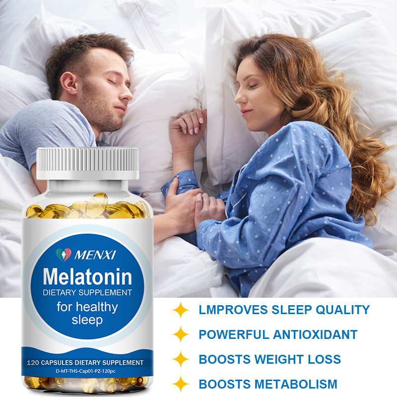 10mg Sleep Support Capsules Improve Sleep Quality Relieve Stress Sleep ...
