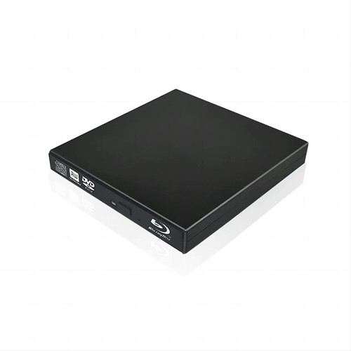 External USB Blu Ray Drive, Ultra-Slim BD/CD/DVD-ROM CD/DVD-RW Blu Ray ...
