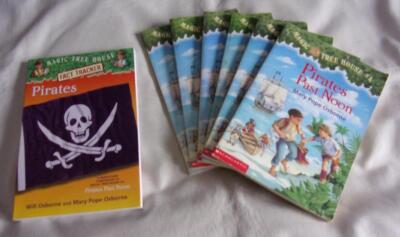 Guided Reading: Set of 6 Pirates Past Noon- Magic Tree House #4 books ...