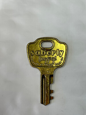 Vintage Saberly Luggage Key #1231 By Presto, Suitcase, Trunk Key | eBay