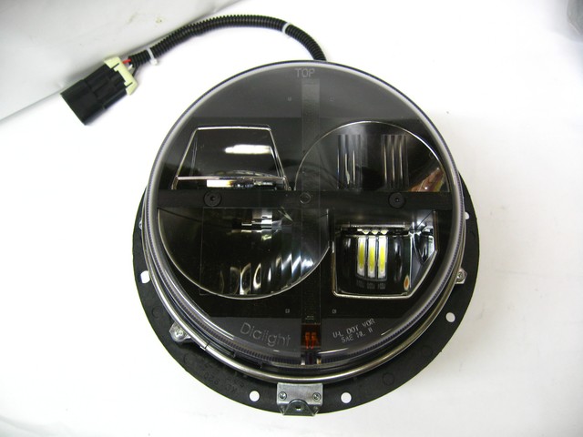 Dialight 7'' Bus Dual Beam LED Headlamp HLD734CB for sale online | eBay