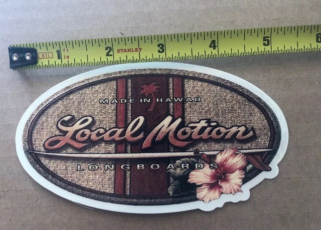 1 Vintage Local Motion LongBoards Sticker ***FREE SHIPPING*** | eBay