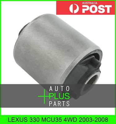 Fits LEXUS 330 MCU35 4WD Rubber Suspension Bush For Lateral Control Rod ...