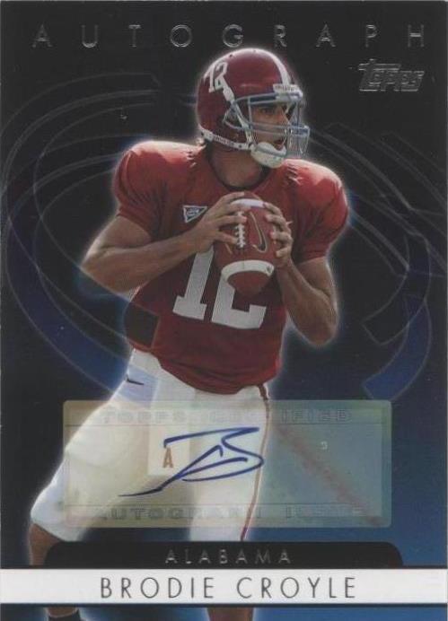 2006 Topps - Autographs Brodie Croyle #T-BCR (AU, RC) for sale online ...